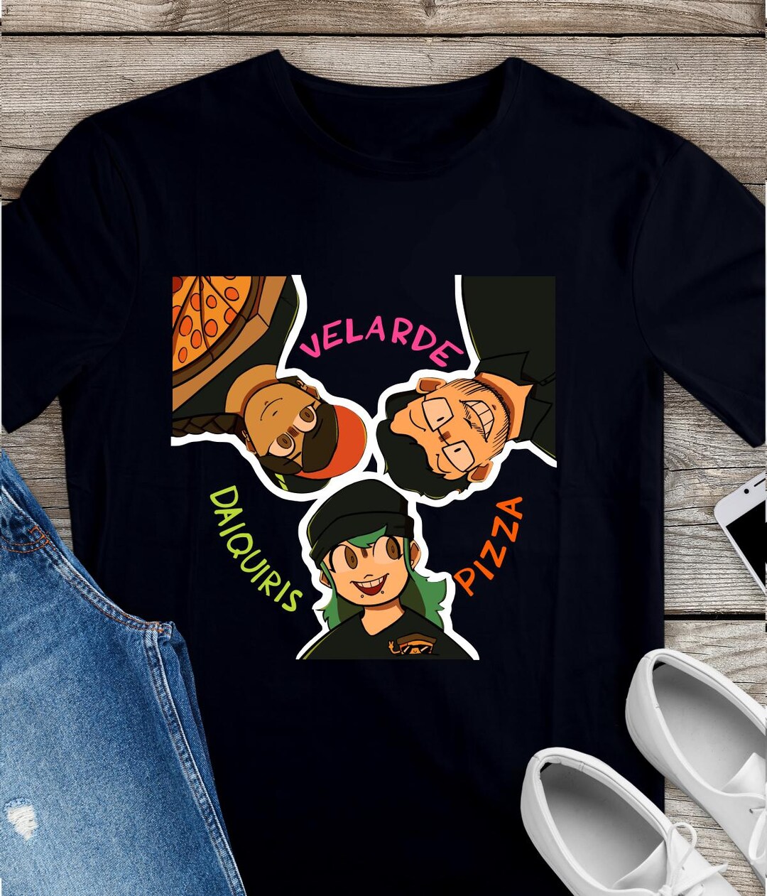 Velarde Team / MOMO PIZZA SHIRT 2 / Viral / Tiktok Shirt / Velarde / - Etsy