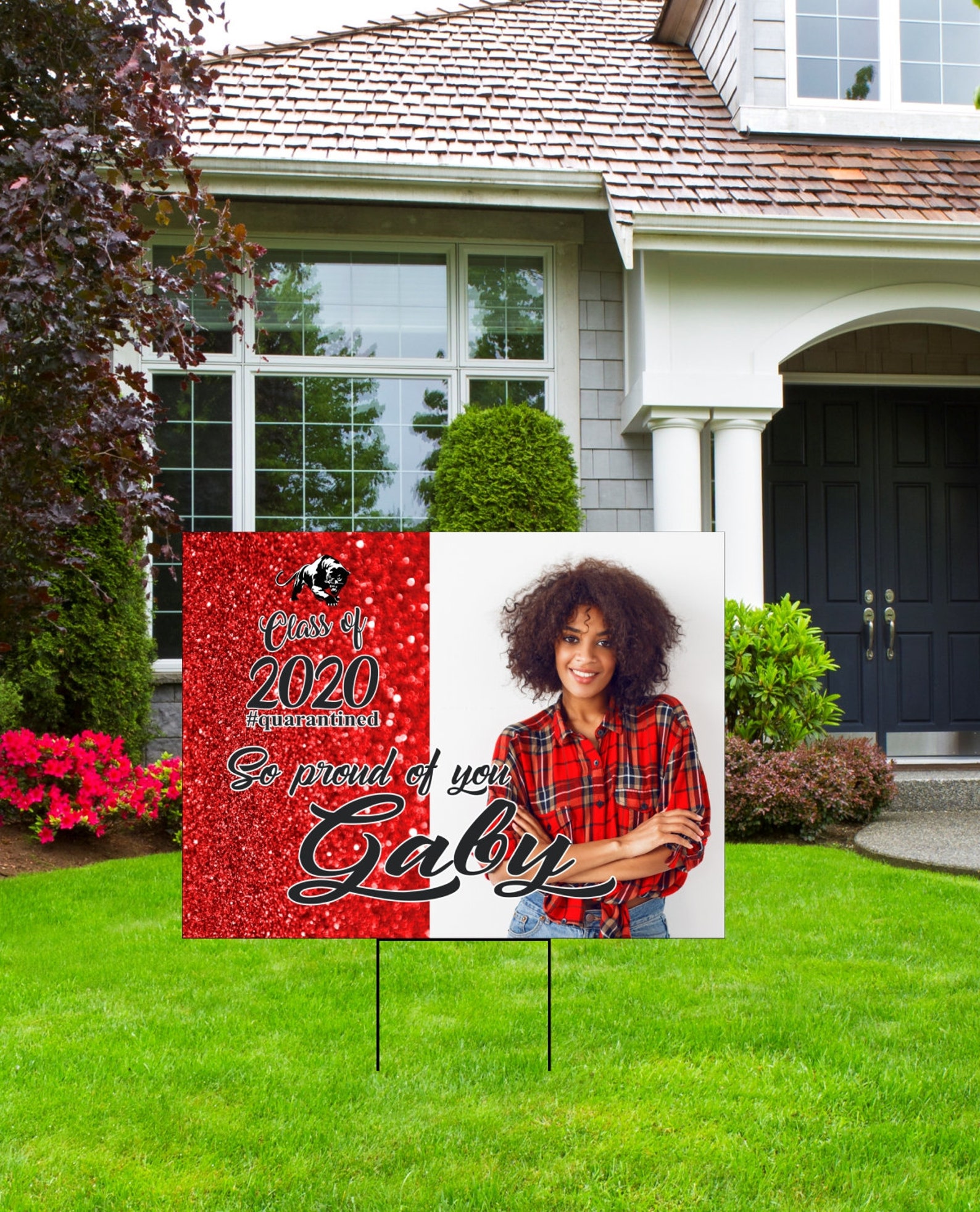 Custom Graduation Yard Sign 18x 24 With H Stake | Etsy