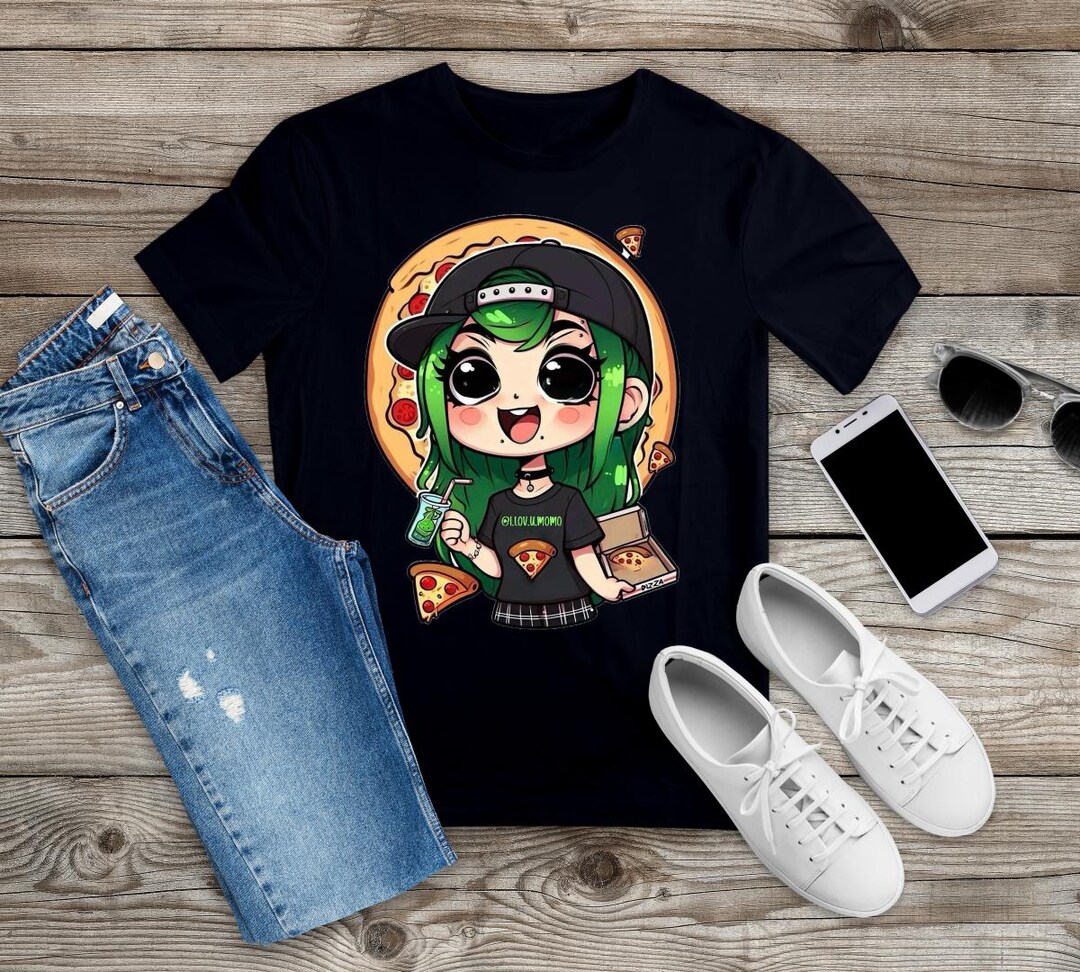 MOMO PIZZA SHIRT / Viral / Tiktok Shirt / Velarde / - Etsy