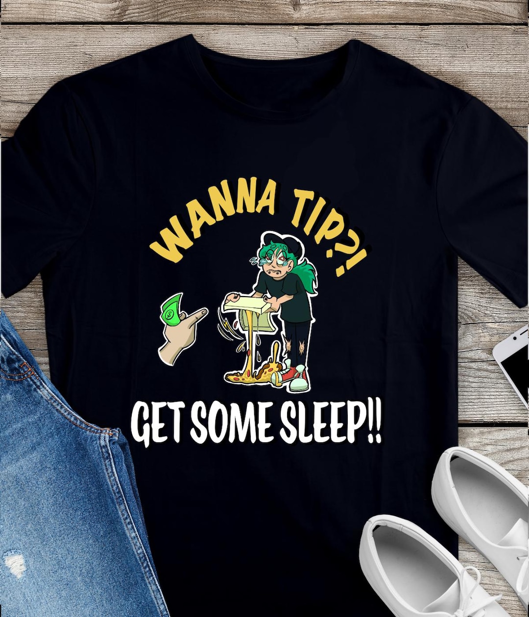 MOMO PIZZA SHIRT / Viral / Tiktok Shirt / Velarde / Wanna Tip Get Some ...