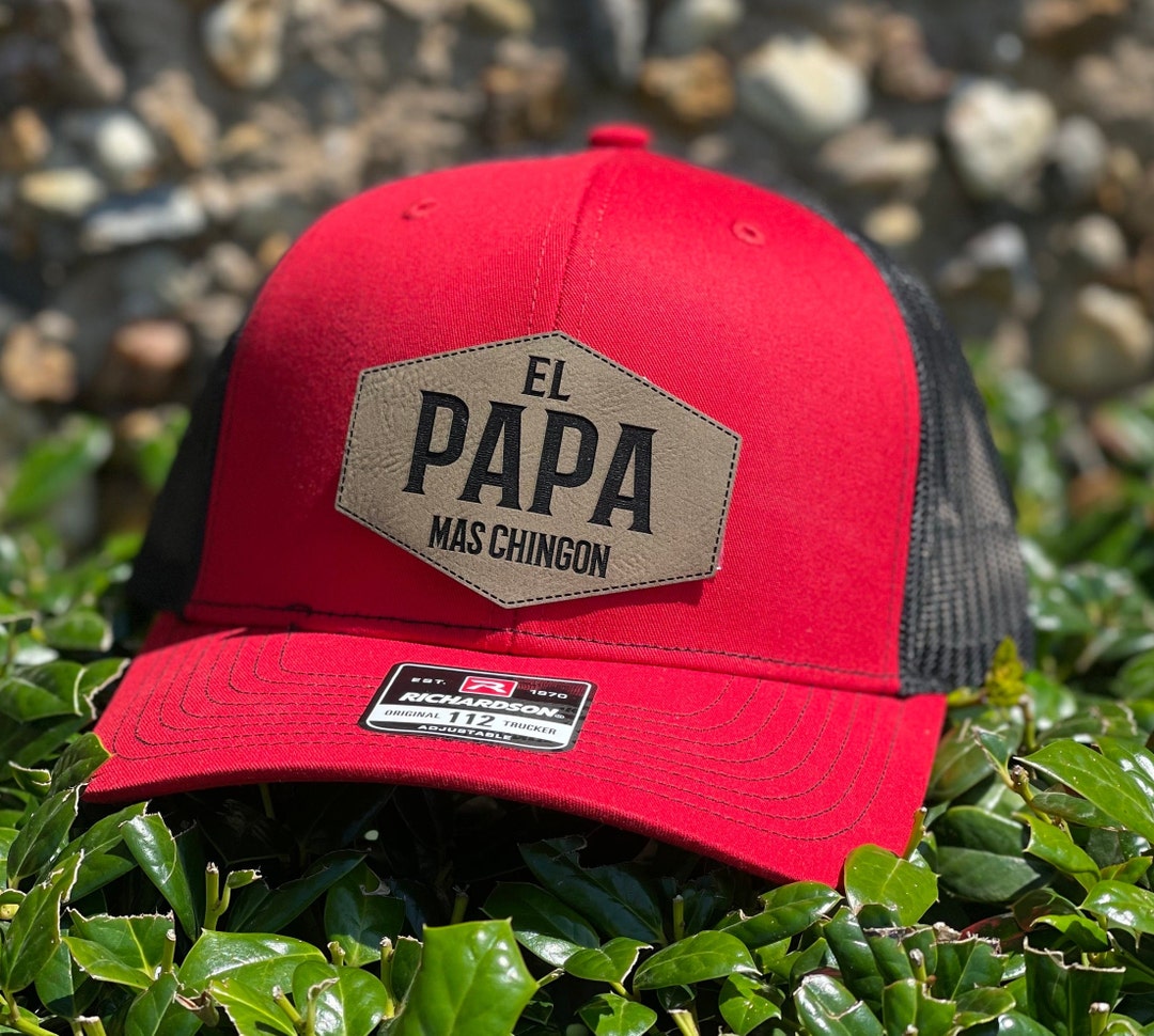 Custom Hat / El Papa Mas Chingon / Engraved / Laser Engraving / Trucker ...