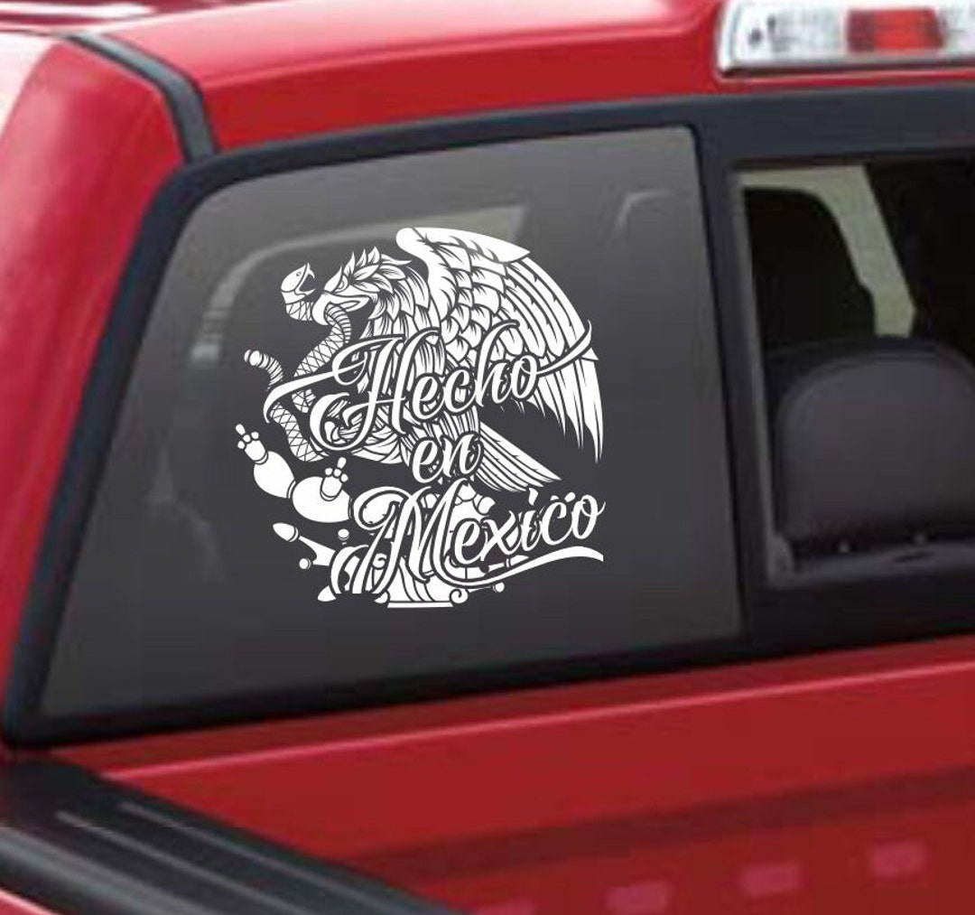 Hecho En Mexico / Eagle Mexican Decal / Gift for Dad / Sticker Truck - Etsy