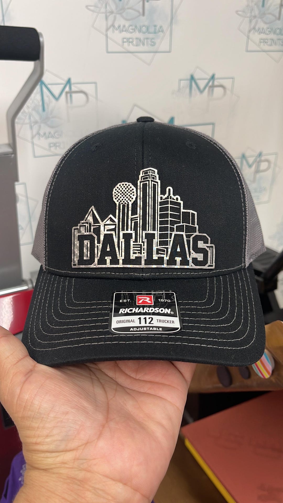 Dallas Hat / Dad Gift / Laser Engraving / Trucker Hat / Gift Your Name ...