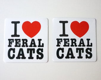 Feral Sticker | Etsy