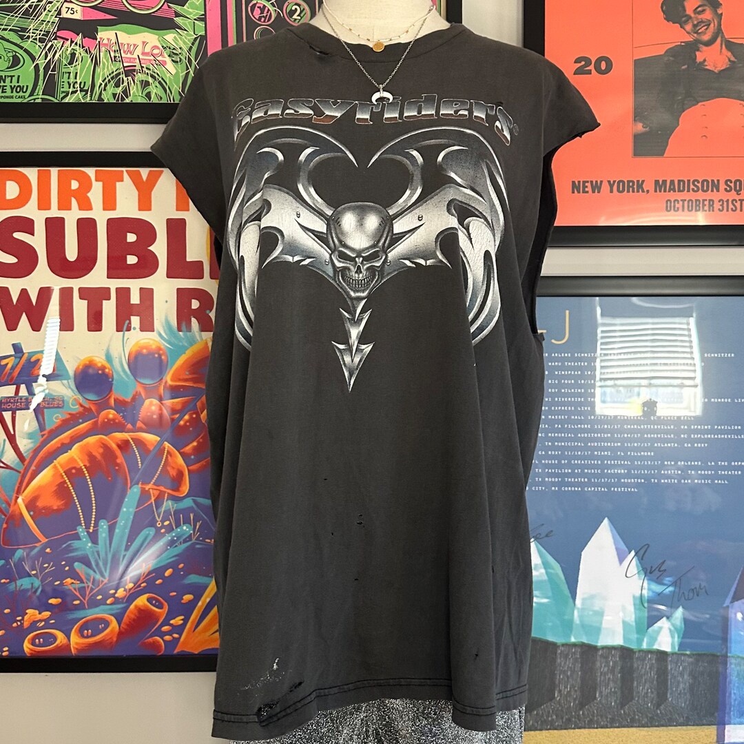 2001 Easyriders Magazine Rodeo Tour Tee - Etsy