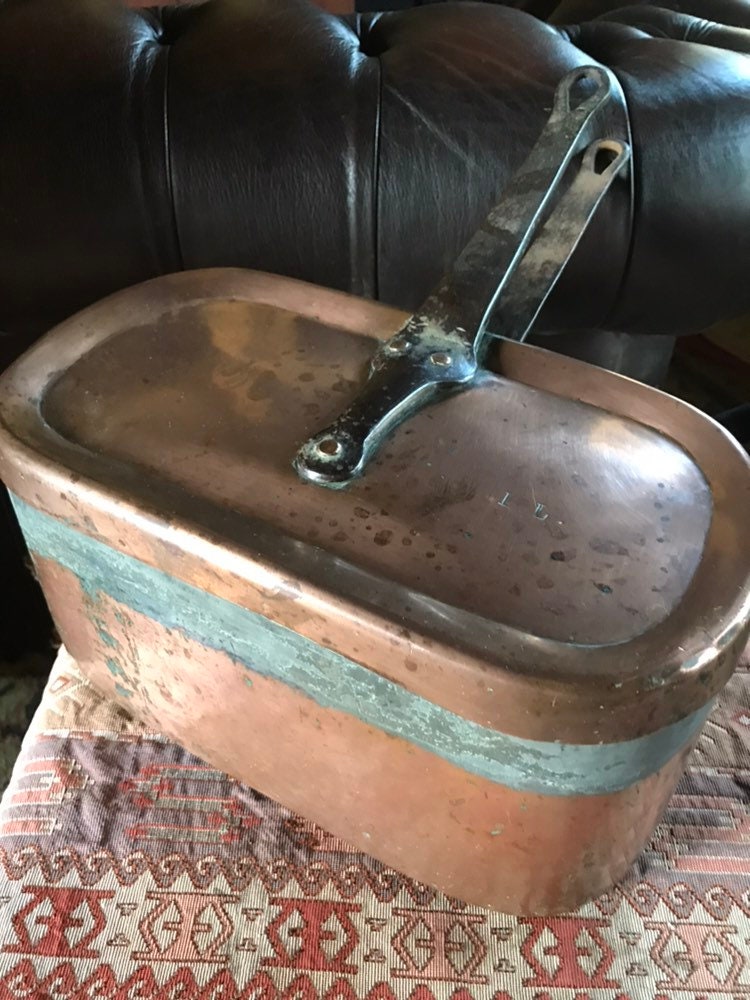 An Antique French Copper Daubière Slow Cooking Pot. - Etsy