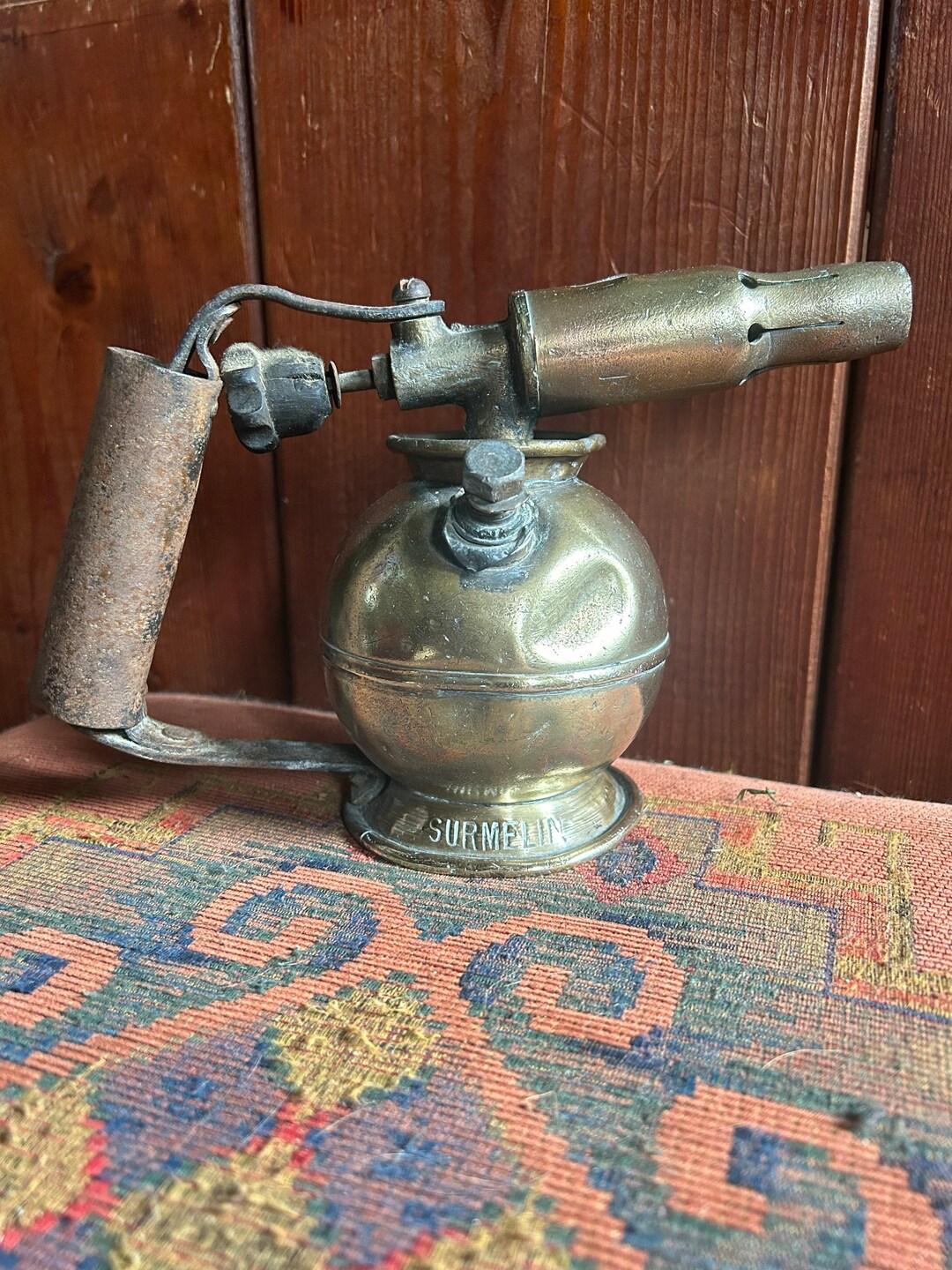 A Vintage French Rare Surmelin Sphere Brass Blowlamp. - Etsy