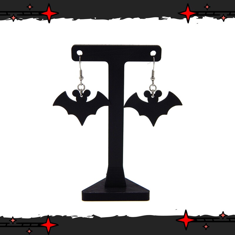 Bat Earring - Etsy