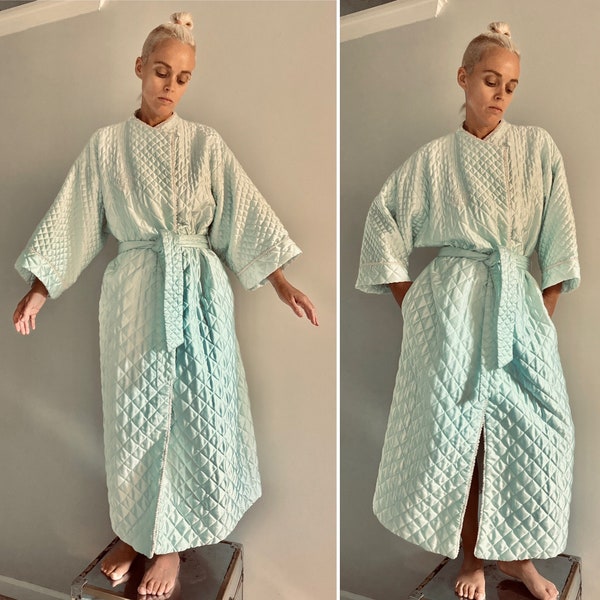 Quilted Robe - Etsy