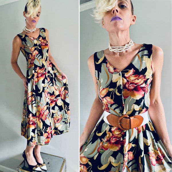 80s Church Dress - Etsy