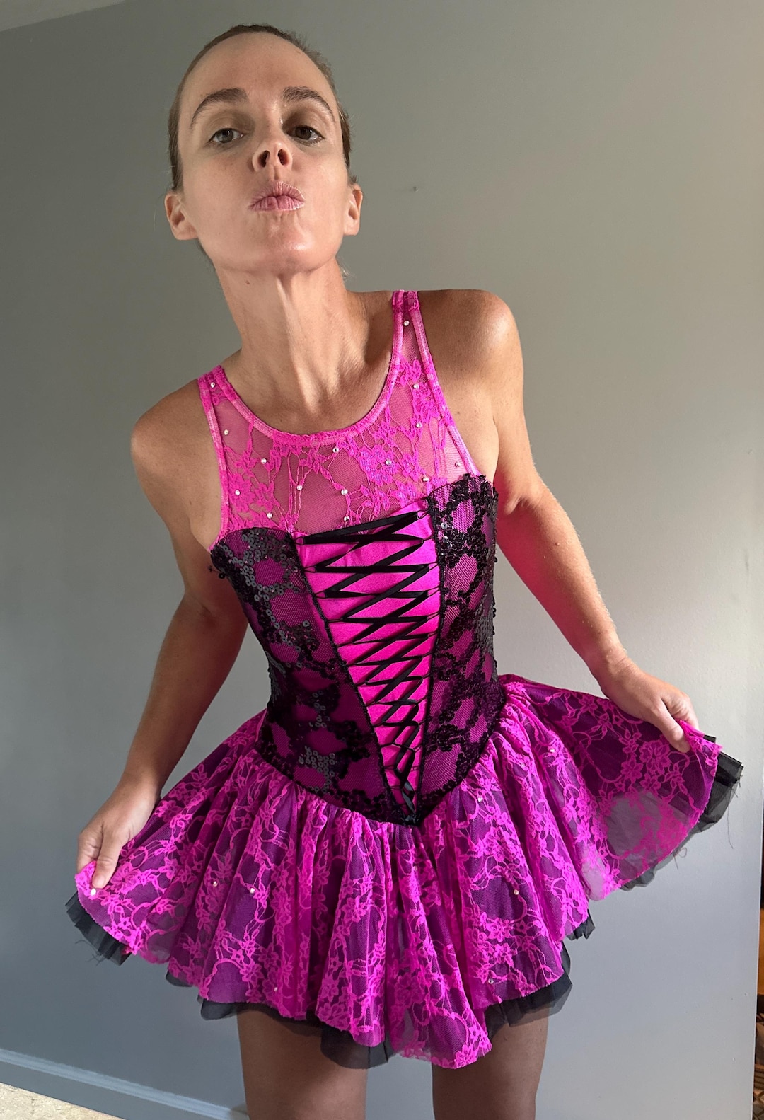 Vintage Leotard Sequin Costume | 80s Dance Costume | Circus Costume - Etsy