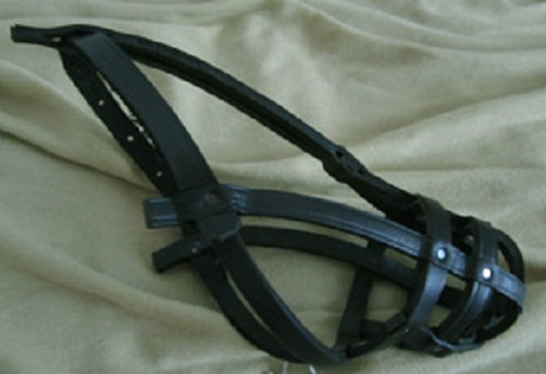 Ratter Leather Muzzle - Etsy