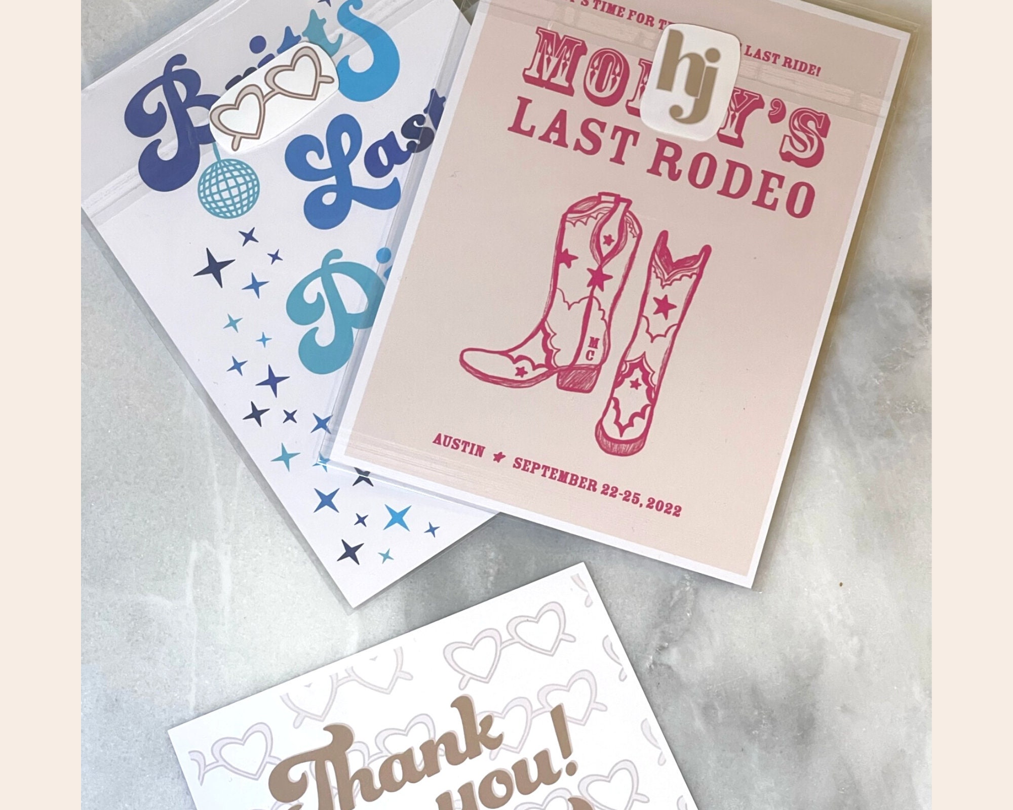 Last Rodeo Itinerary | Digital Download, Personalized Printable ...