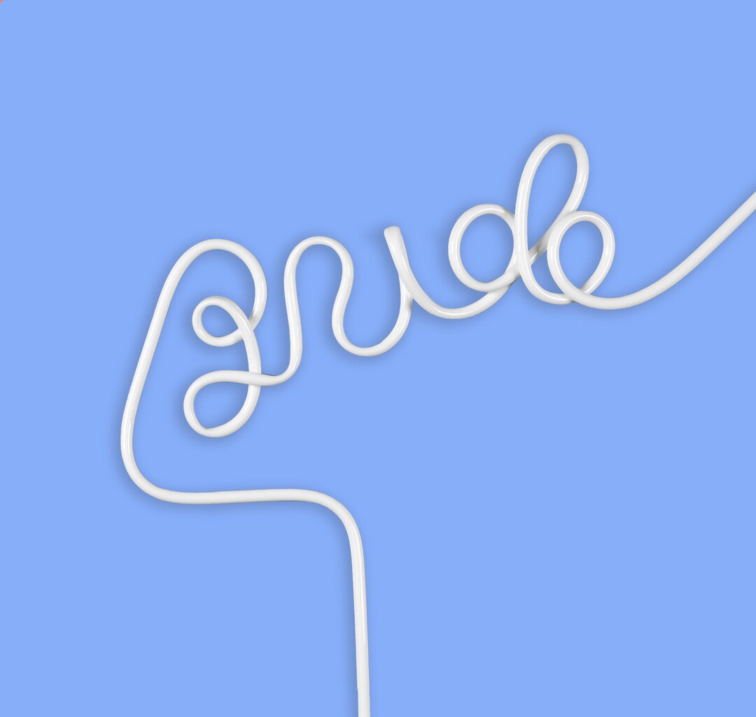 XXL White Bride Straw | XL Bachelorette Party Bride Straw Party ...