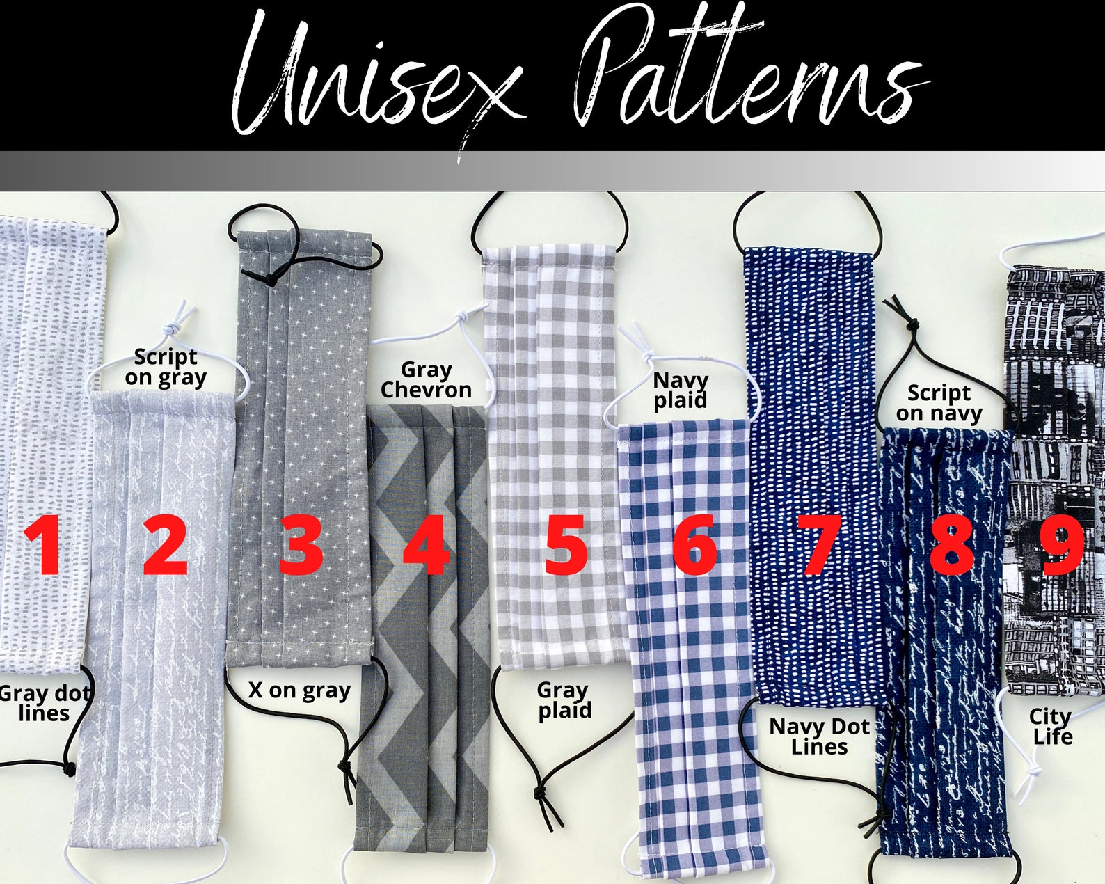 Single Layer Face Mask One Layer Face Mask Lightweight - Etsy