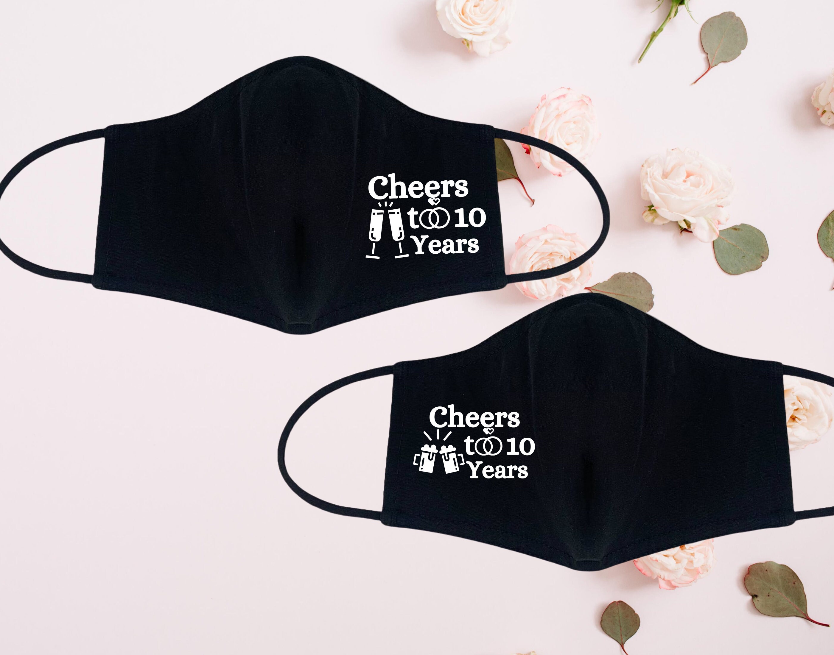 Wedding Anniversary Face Mask for Wife Husband Married Mask | Etsy