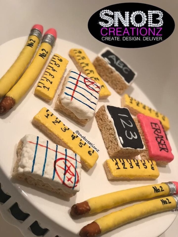 Assorted Edible Teachers Appreciate Rice Krispies Treats | Etsy