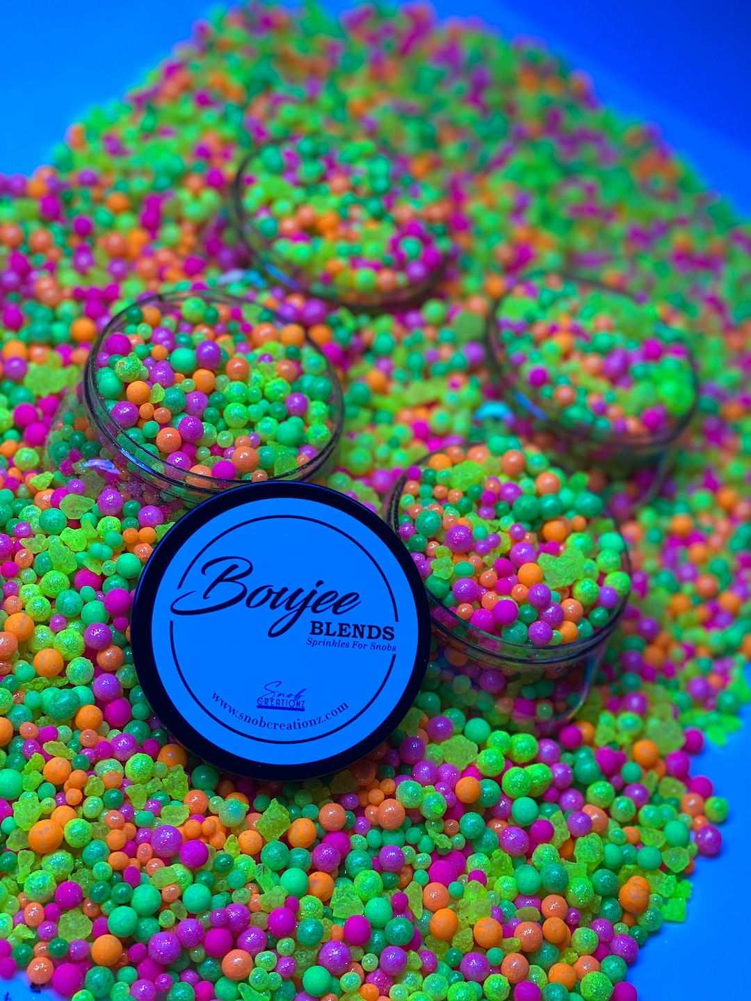Neon Glow in the Dark Sprinkles - Etsy