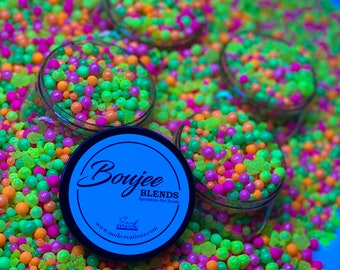 Neon Mix GLOW IN DARK 4mm Bead Sprinkles Approx 4oz Jar - Etsy