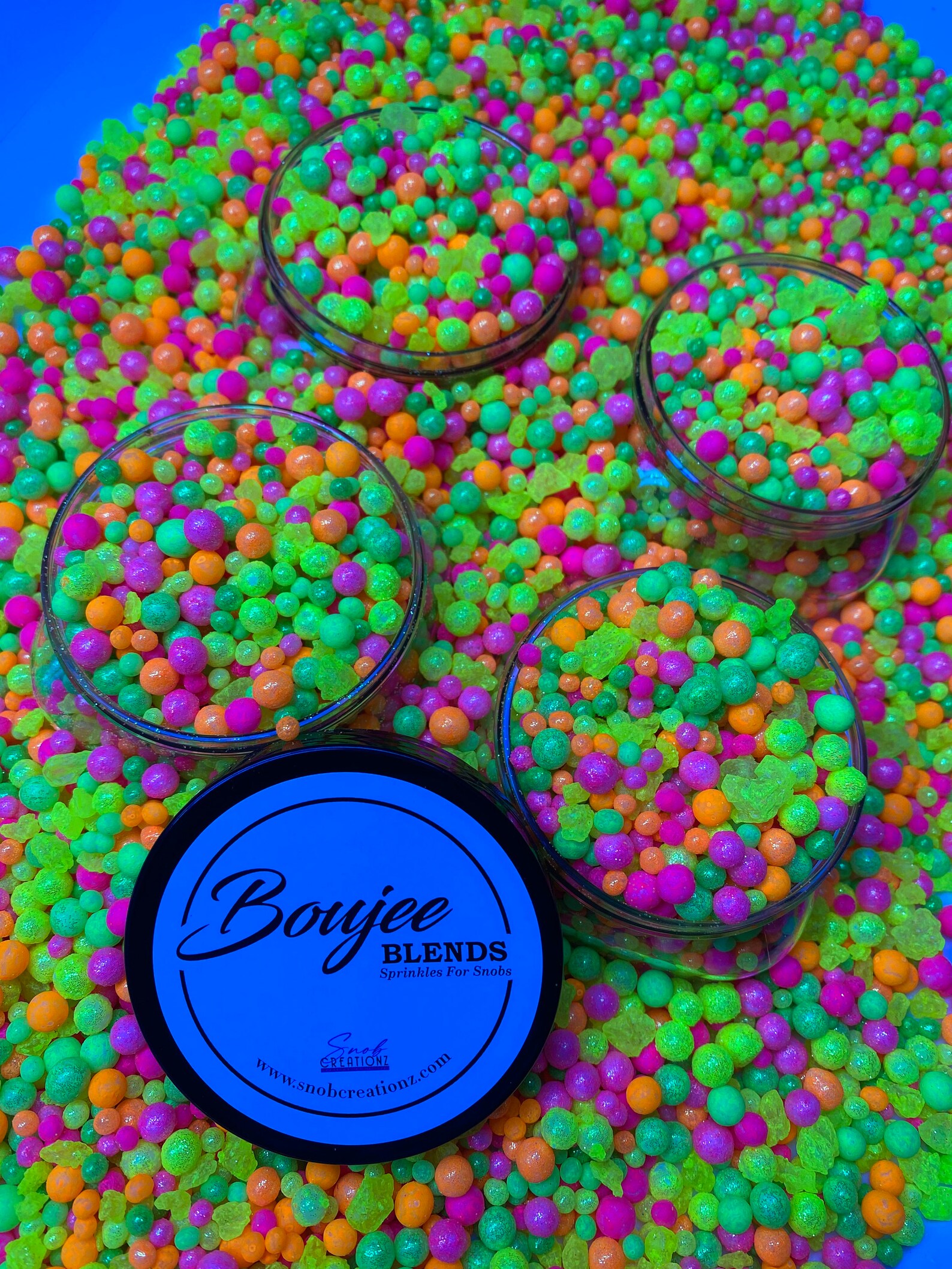 Neon Glow in the Dark Sprinkles - Etsy