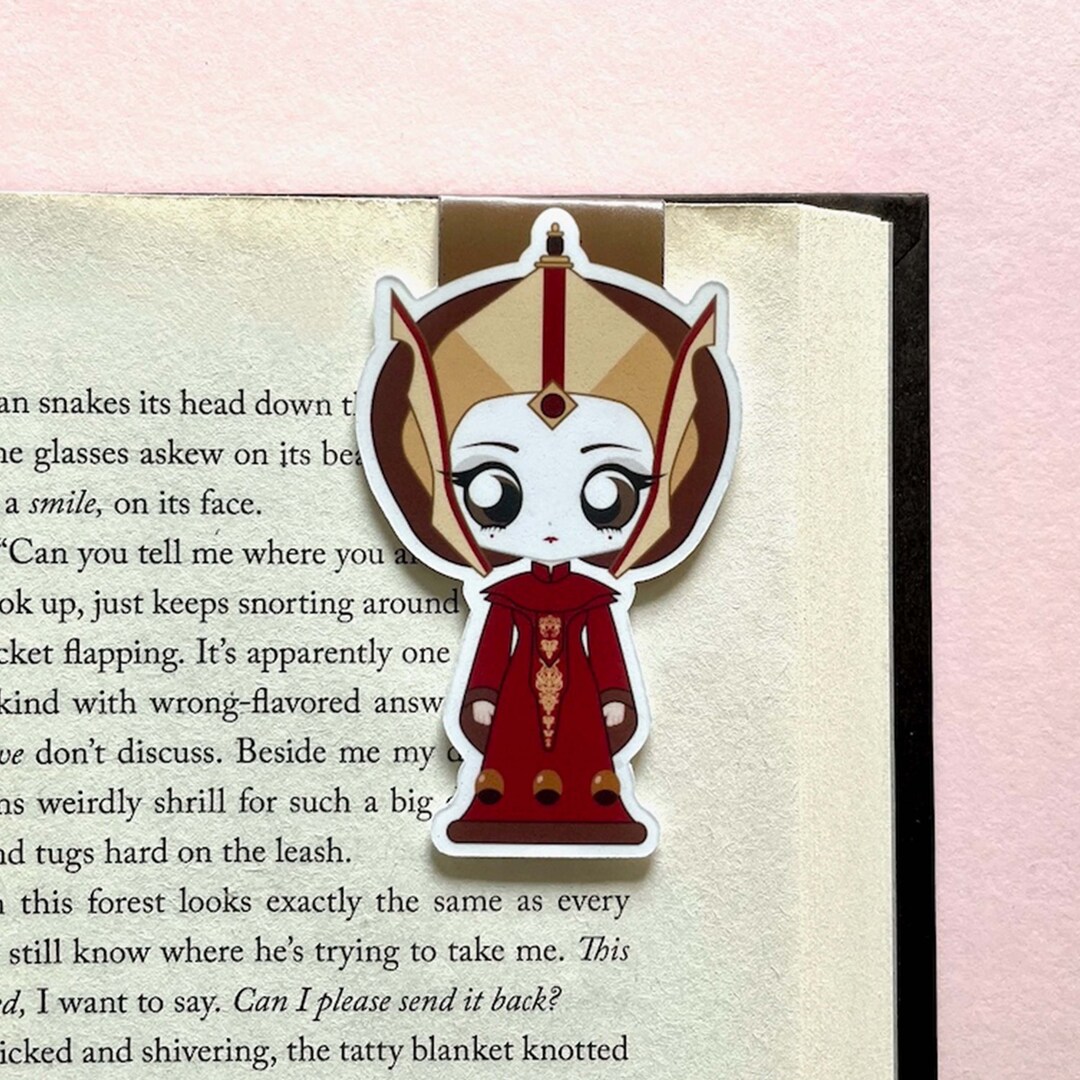 Queen Amidala Magnetic Bookmarks Cute Fandom Clip Bookmarks Inspired by ...