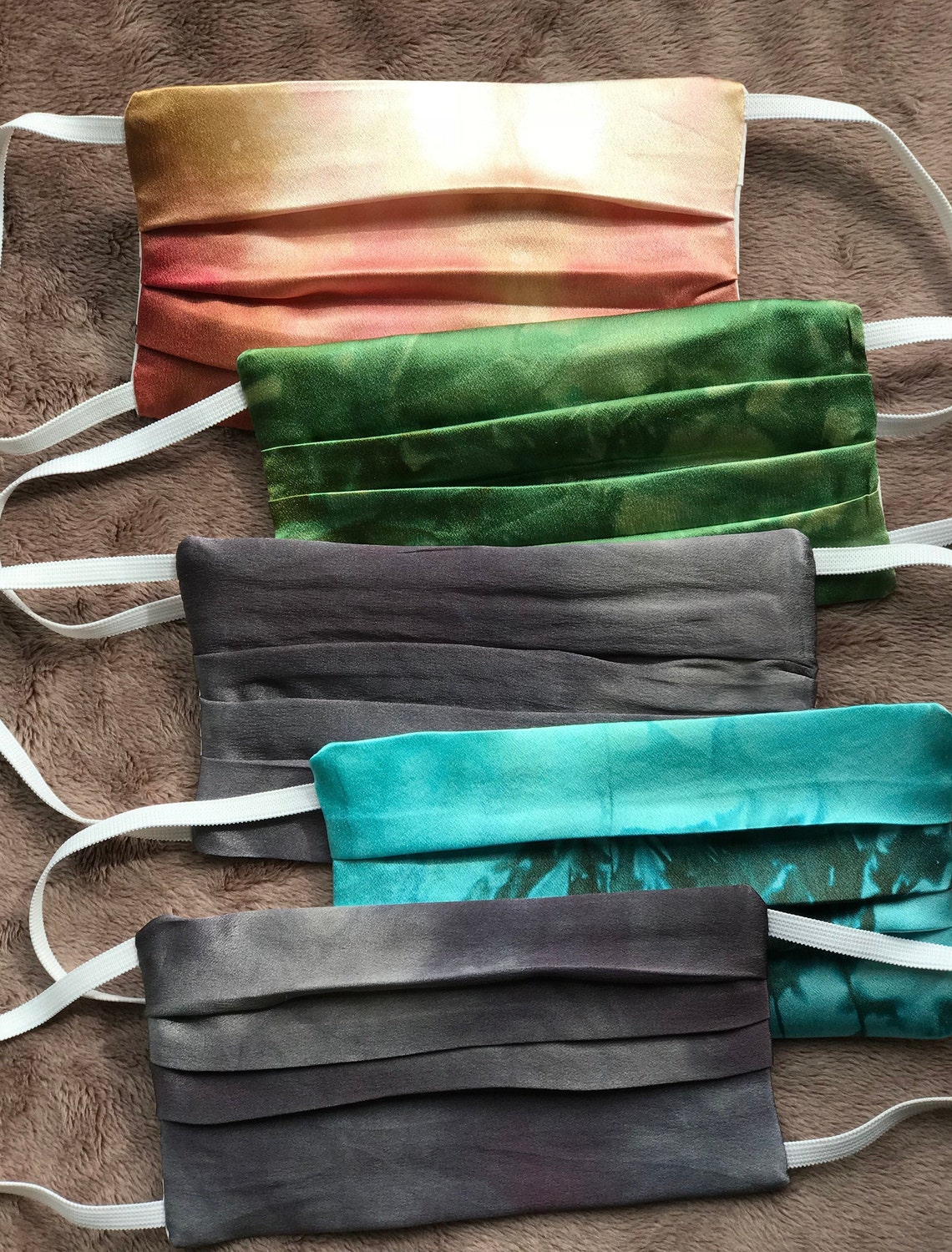 Natural Silk Face Mask 100% Silk Washable and Reusable Mask - Etsy