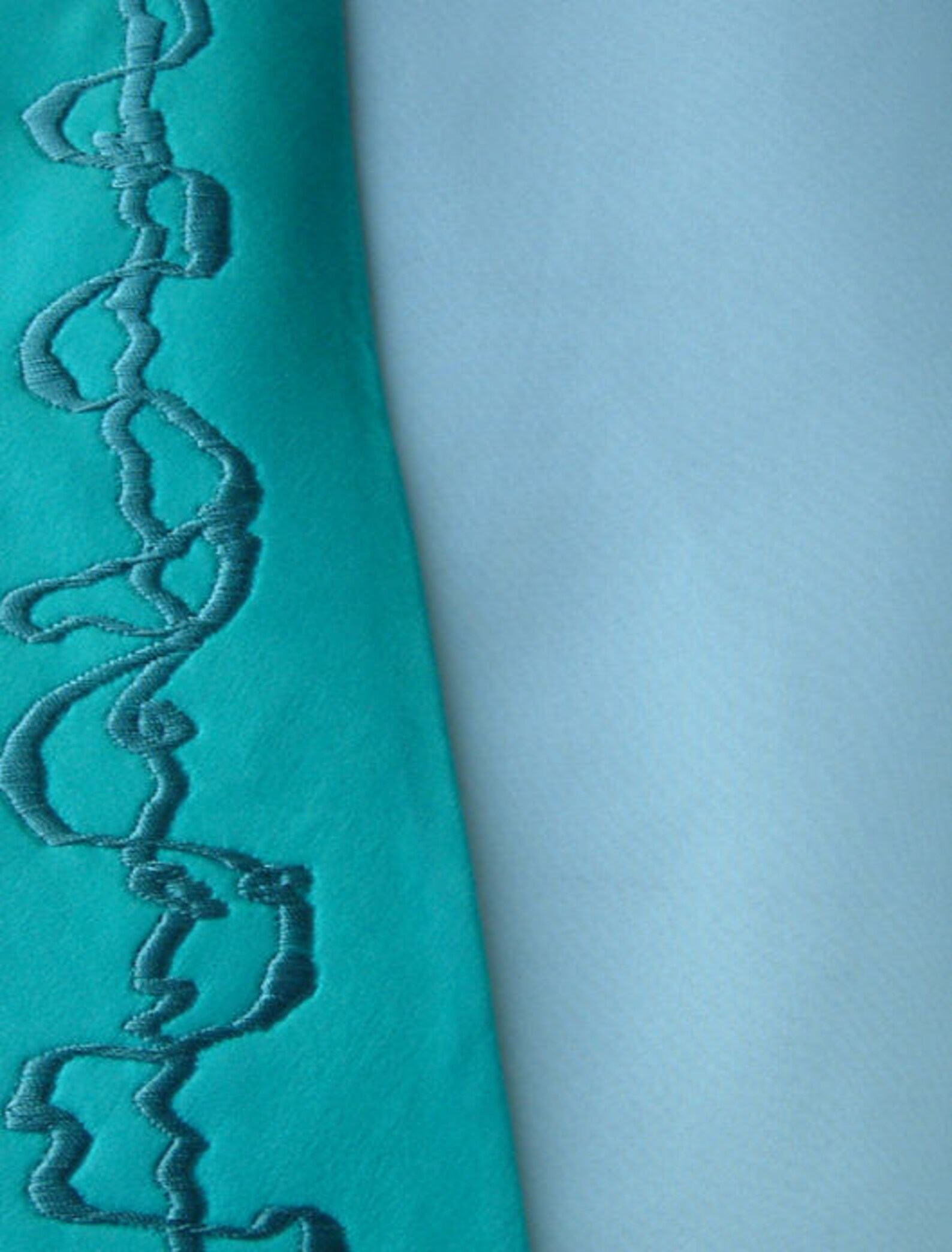 Silk Tie Embroidered Tie Silk Necktie Textured Tie Unique | Etsy