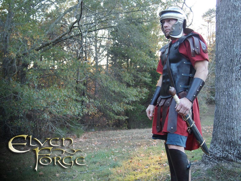 Leather Imperial Roman Officer Armor - Etsy