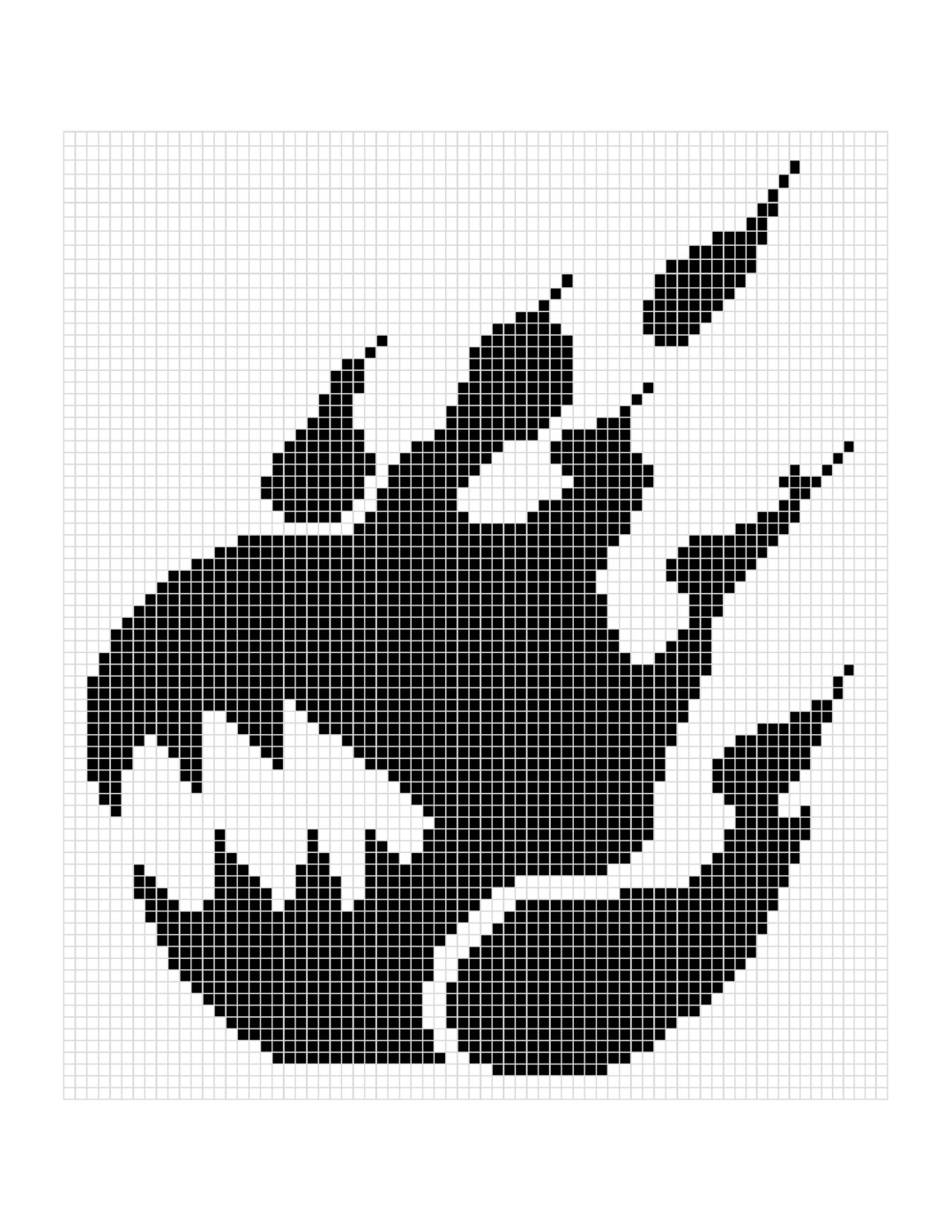 Fireball Graphghan Pattern - Etsy