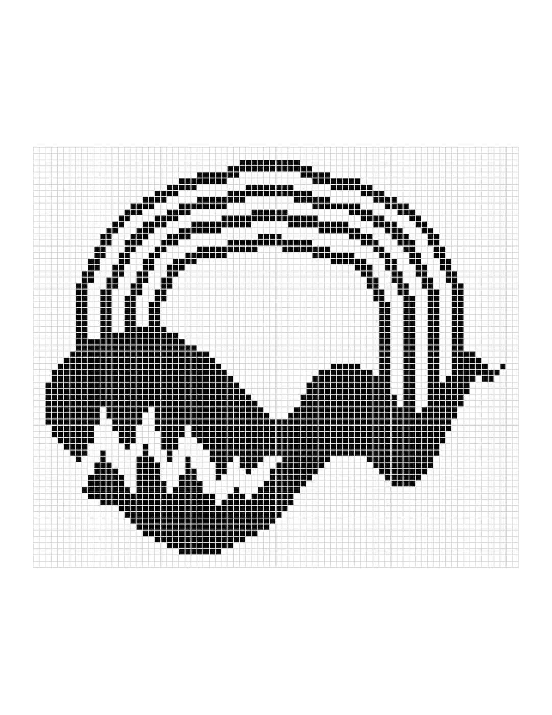 Rainbow Arch Graphghan Pattern - Etsy