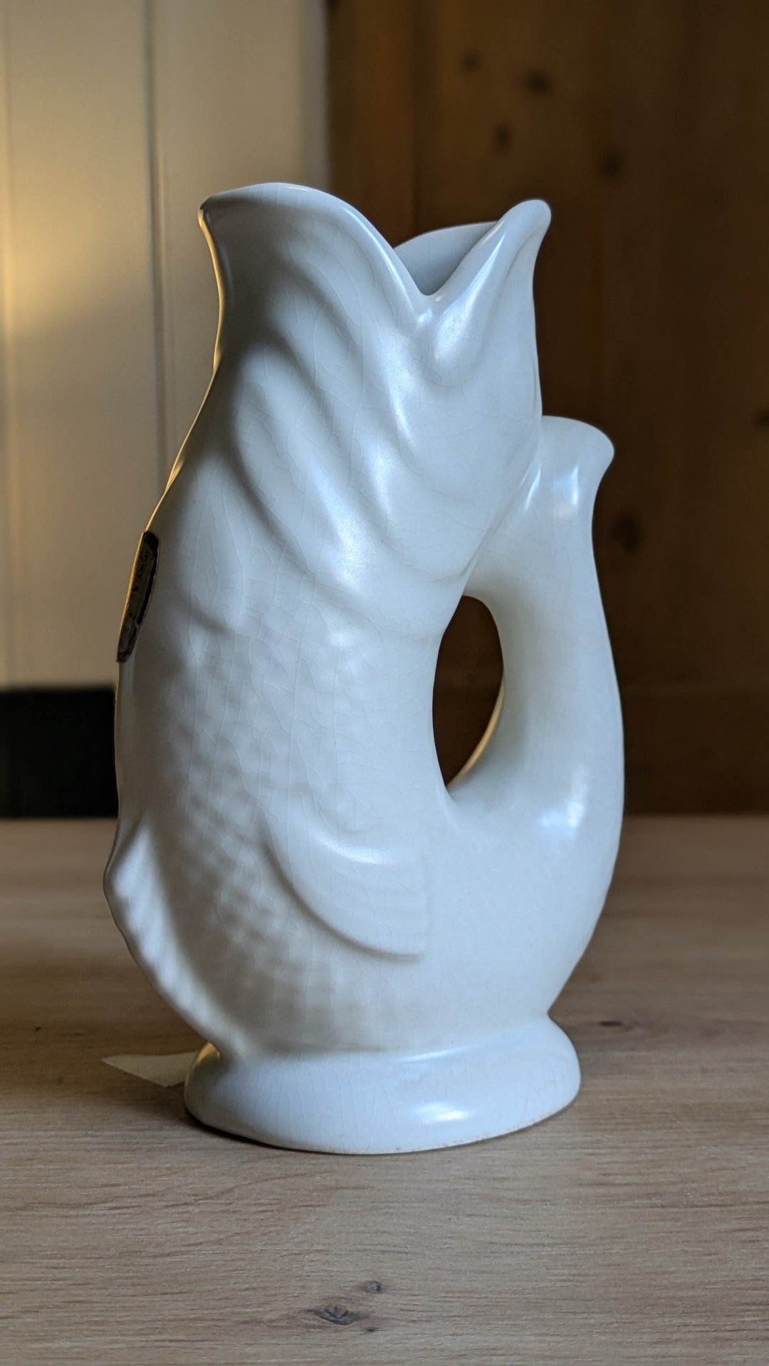 Vintage Dartmouth Gluggle Gurgle Glug Fish Jug White Medium Size - Etsy