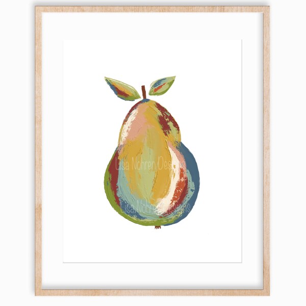 Abstract Fruit Art - Etsy