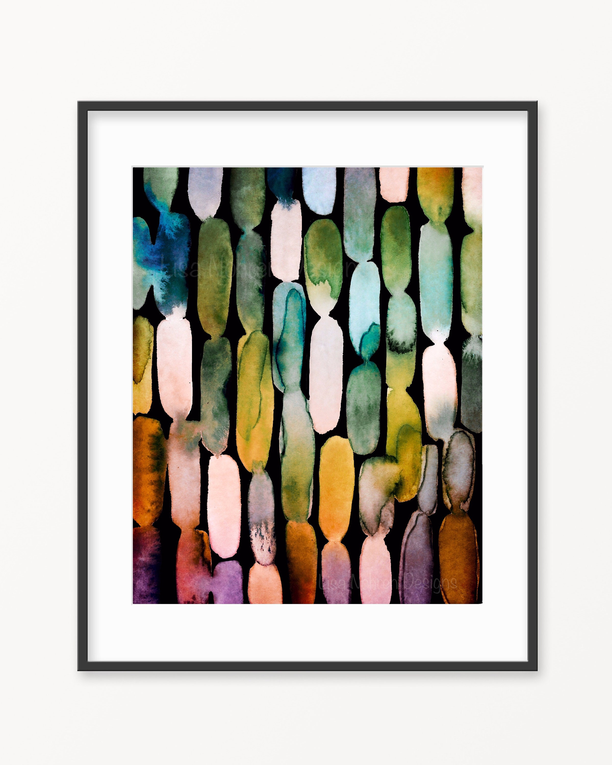 Modern Watercolor Abstract Printable Downloadable Art Instant - Etsy