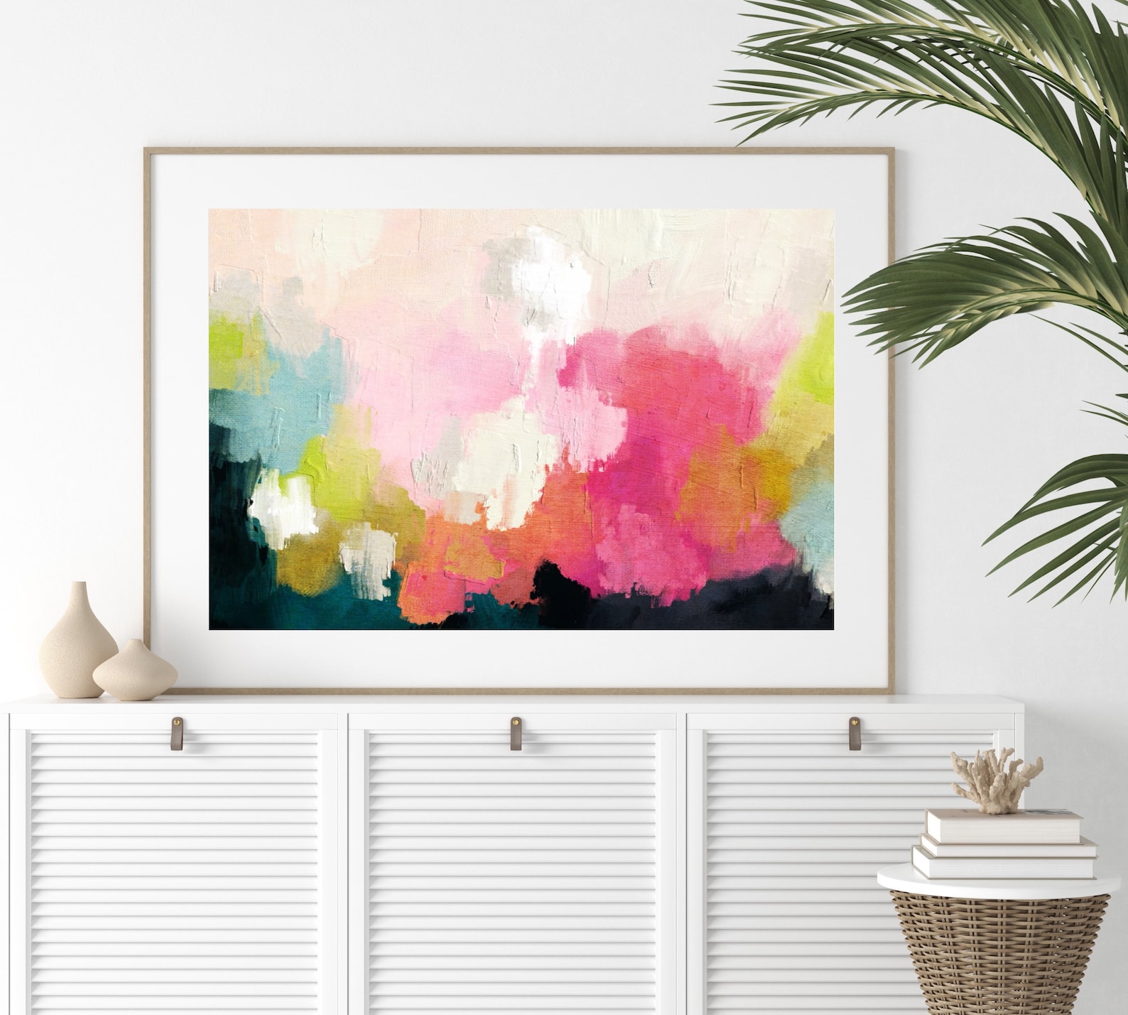 Colorful Abstract Art Printable Wall Art Painting Downloadable | Etsy