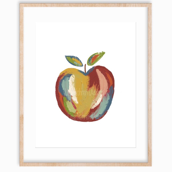 Abstract Fruit Art - Etsy
