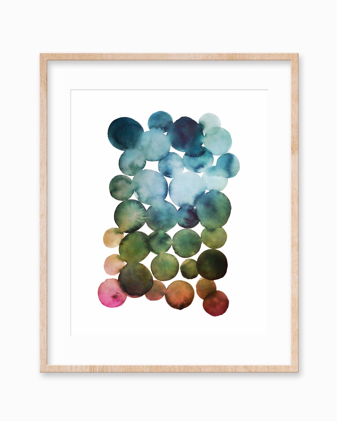 Modern Watercolor Abstract Printable Downloadable Art Instant - Etsy