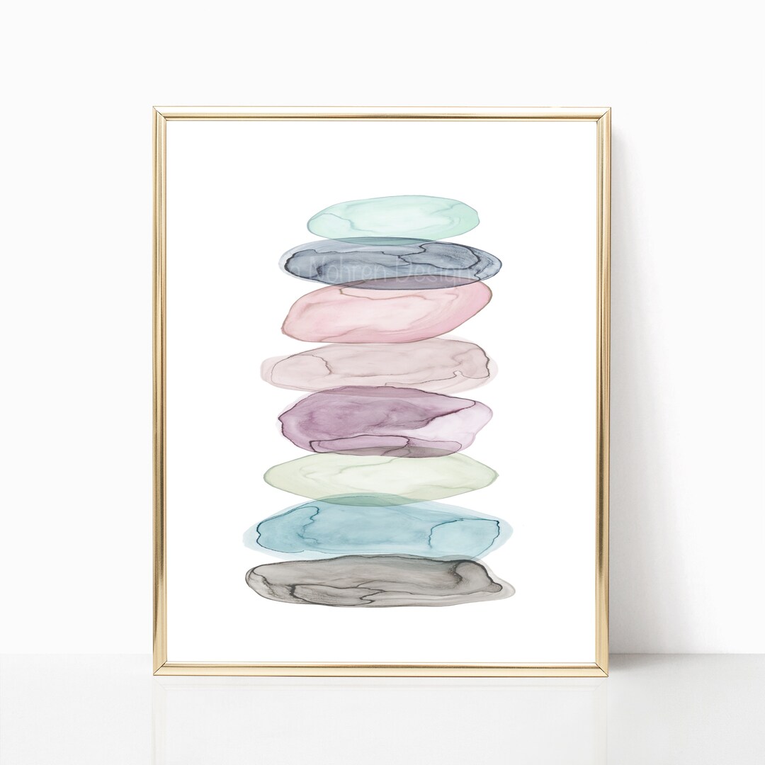 Modern Watercolor Abstract Printable Downloadable Art Instant Art ...
