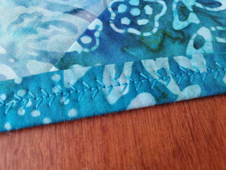 Waterfall Cascades Batik Table Runner - Etsy