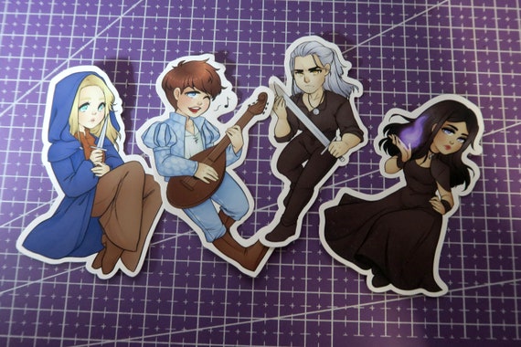 The Witcher Stickers | Etsy