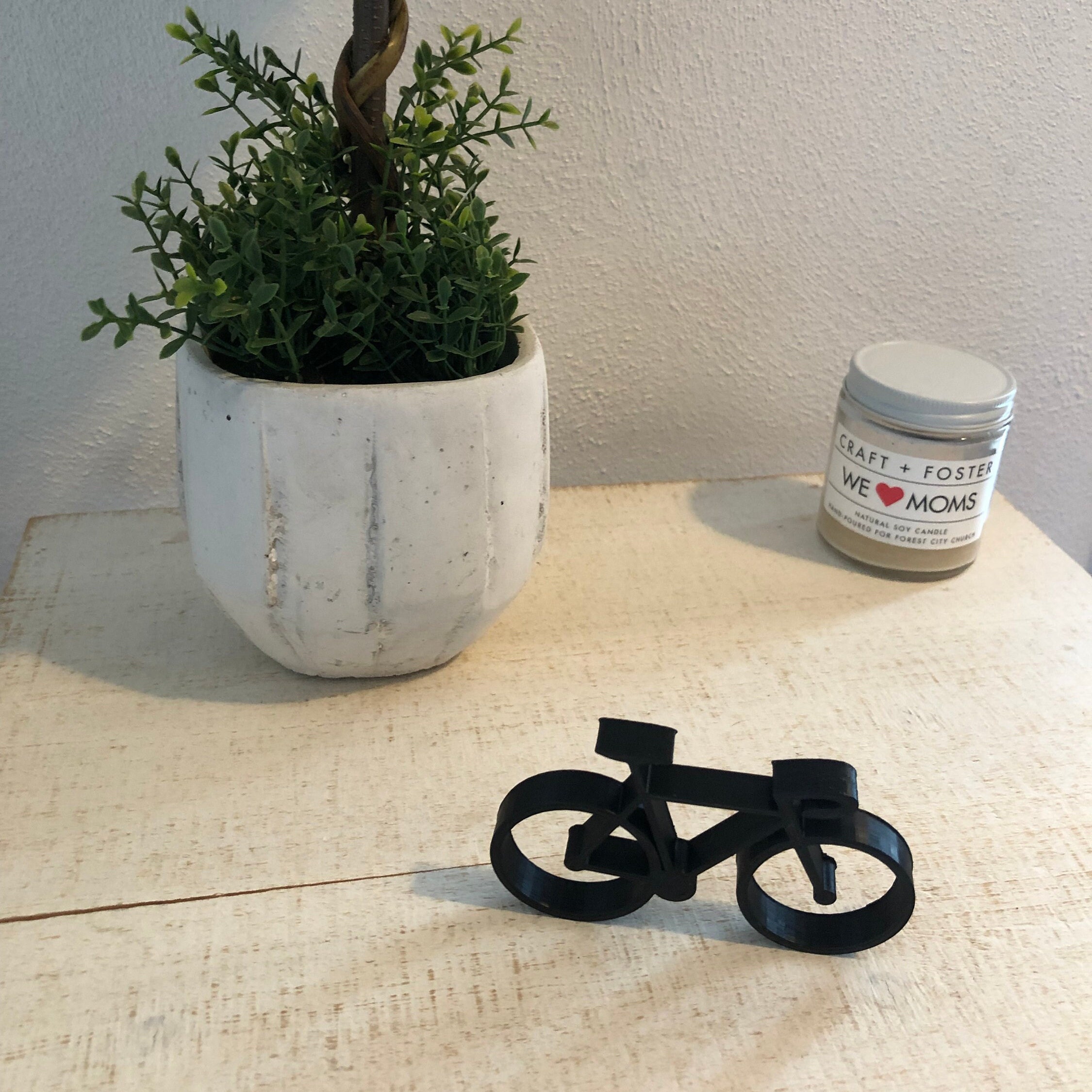 Road Bicycle Desk Decoration Accent Color Options Available - Etsy