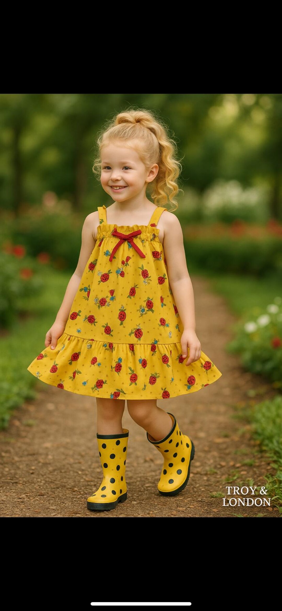 Whimsical Lady Bugs Dress - Etsy