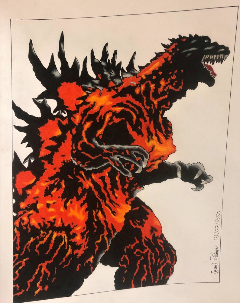 Godzilla - Etsy