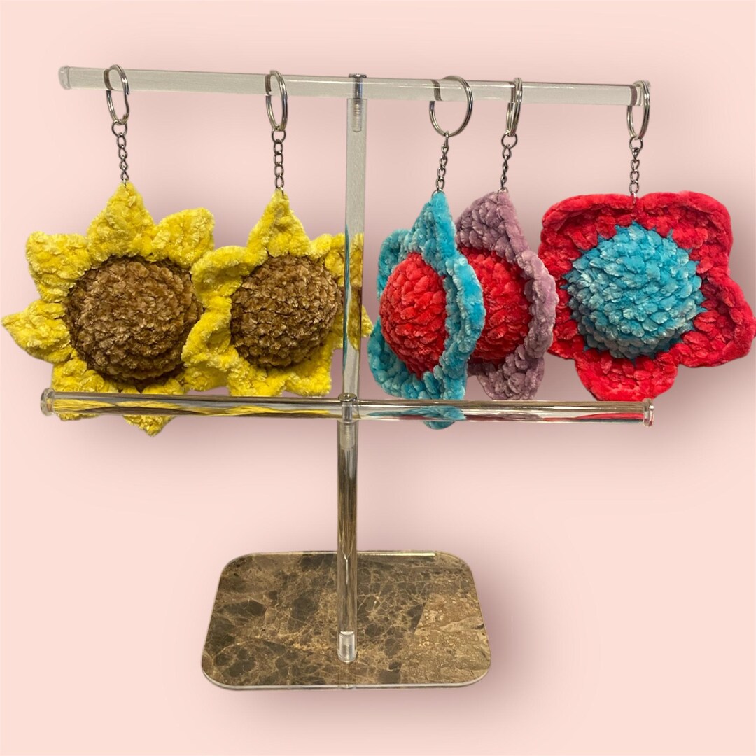 April Showers Bring May Flowers Assorted Keychains - Etsy