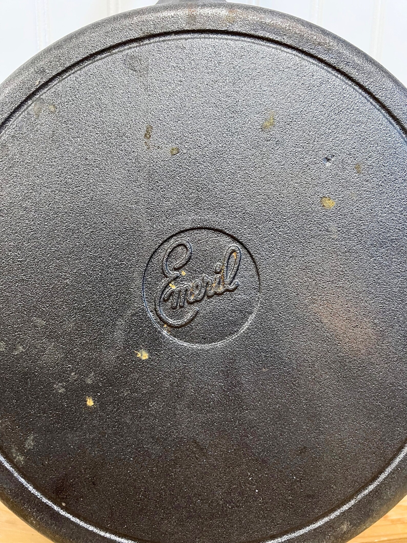 Vintage 12 Inch Emeril Cast Iron Skillet Frying Pan With 2 - Etsy