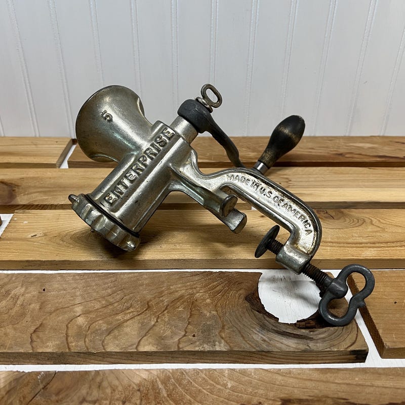 Vintage Meat Grinder - Etsy