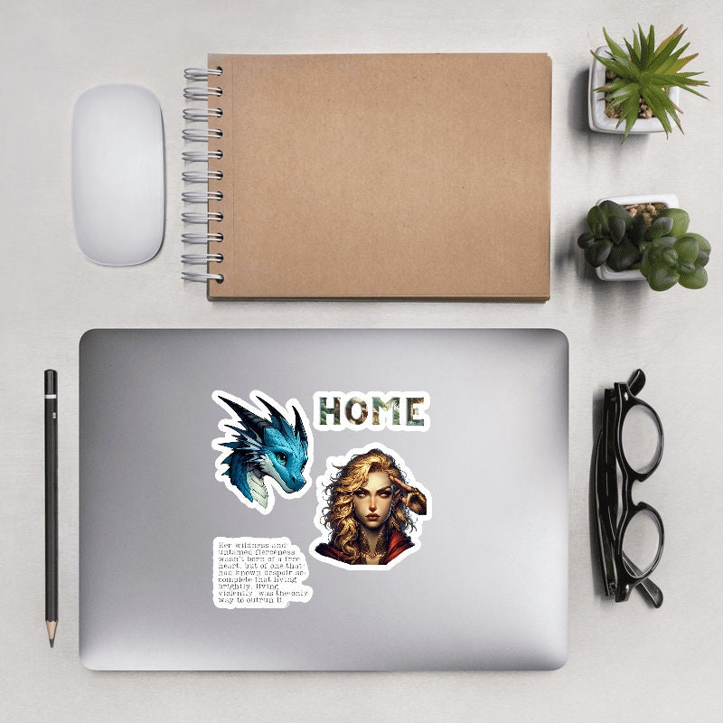 TOG Throne of Glass Asterin Mini Sticker Set, Manon, Asterin, Narene ...
