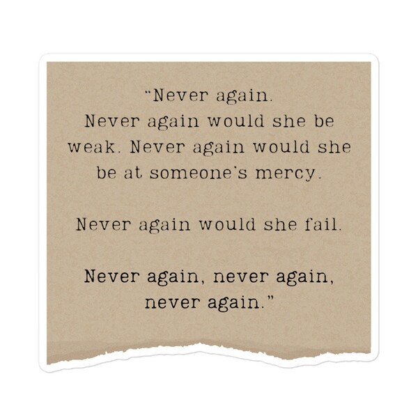 Never Again Stickers - Etsy