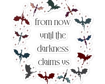 Abraxos Throne of Glass Sticker Manon Blackbeak Aelin Galathynius ...