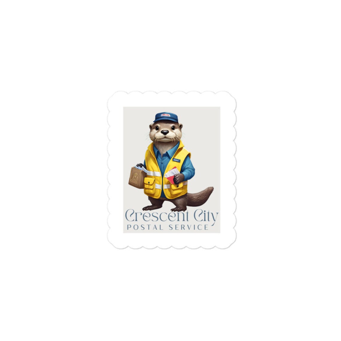Crescent City | Postal Service Messenger Otter Stamp Bubble-free ...