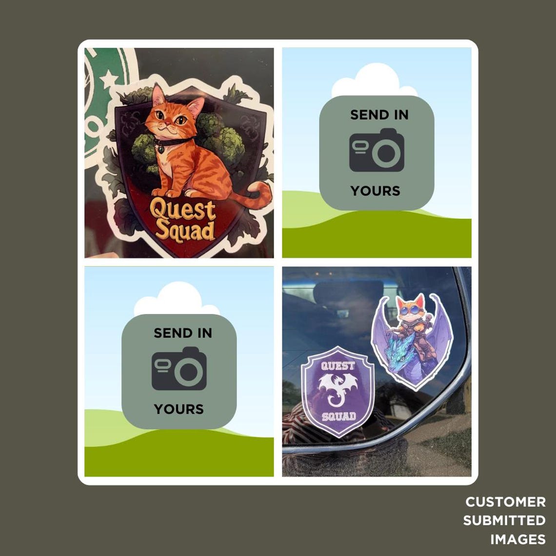 Broccoli the Tabby Dragon Rider Sticker - Fourth Wing Inspired Vinyl ...